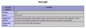 Activar extensión mcrypt de PHP en un servidor o hosting Windows | Blog Unelink